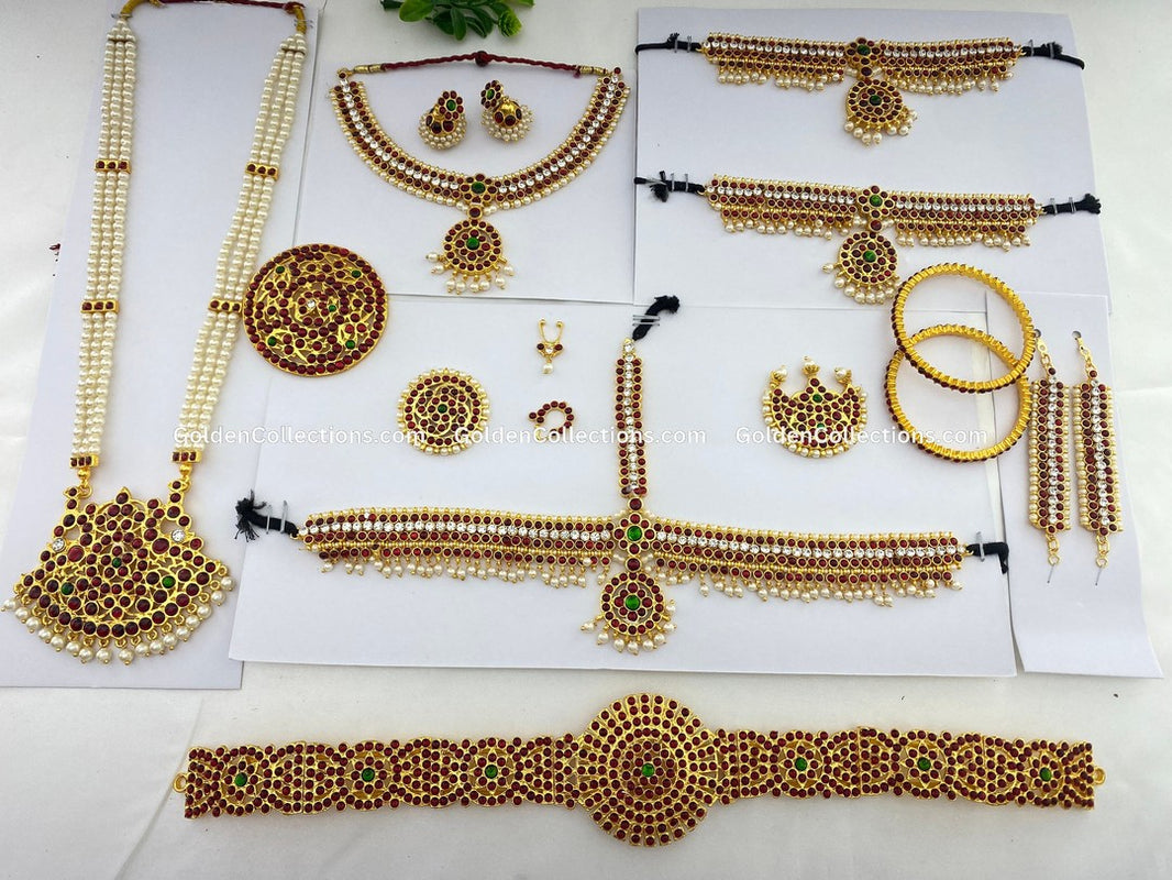 Buy Bharatanatyam Jewellery Set | Goldencollections – Golden Collections