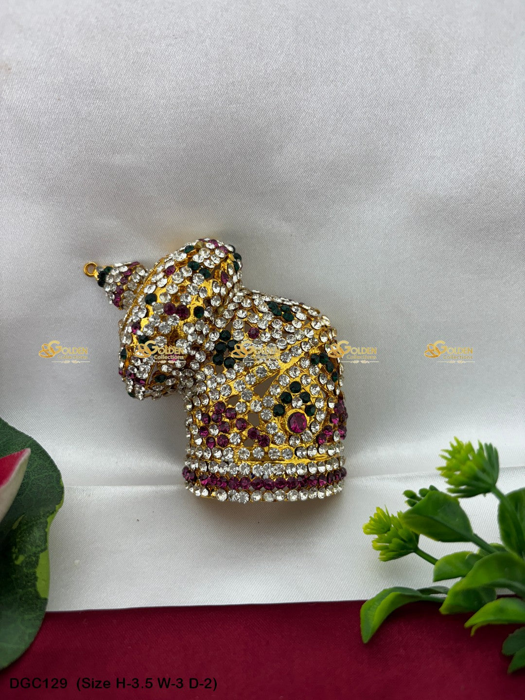 Exquisite Mukut for Goddess Idol - GoldenCollections DGC-129 – Golden ...