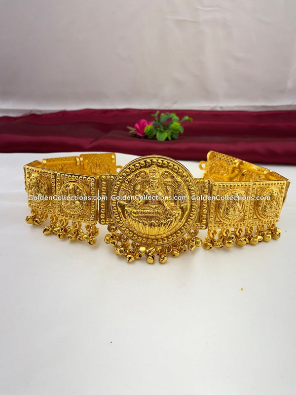Gold Plated Bharatanatyam Kamarband -Classical Dance Hip Belt BWB-016 ...