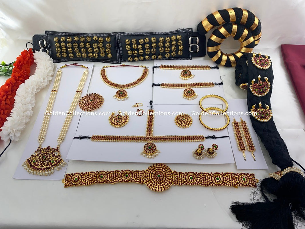 Buy Bharatanatyam Jewellery Set | Goldencollections – Golden Collections