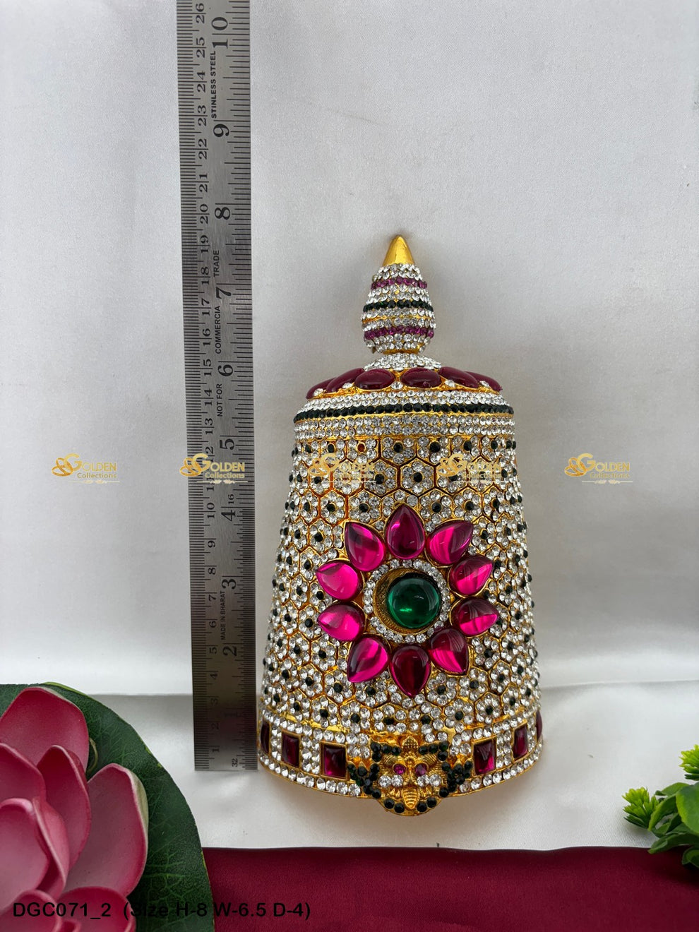 Royal Crown for Hindu God - GoldenCollections DGC-071 – Golden Collections