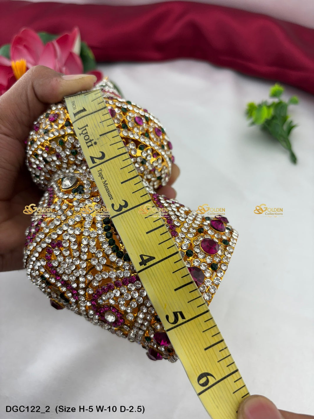 Deity Stone Crowns | Mukut Kireedam by GoldenCollections – Golden ...