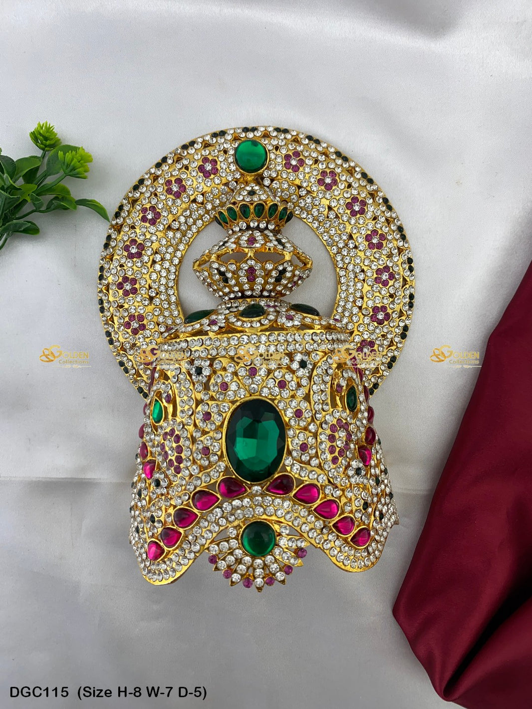 Deity Stone Crowns | Mukut Kireedam by GoldenCollections – Page 2 ...