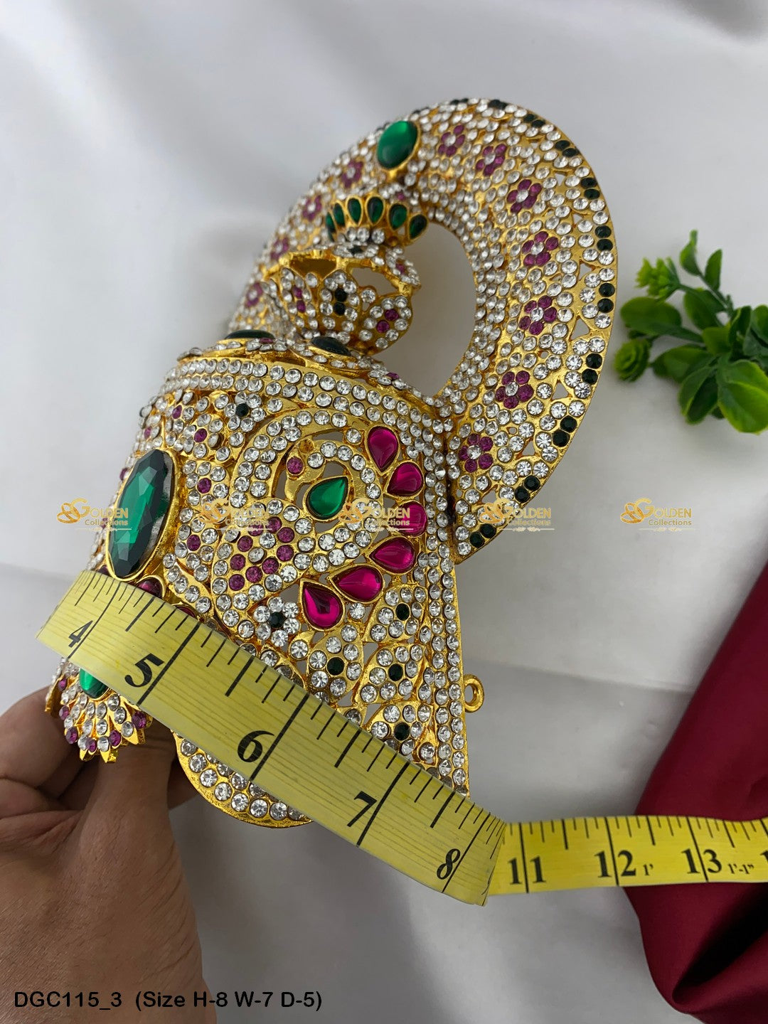 Sacred Crown Mukut for Hindu Deity - GoldenCollections DGC-115 – Golden ...