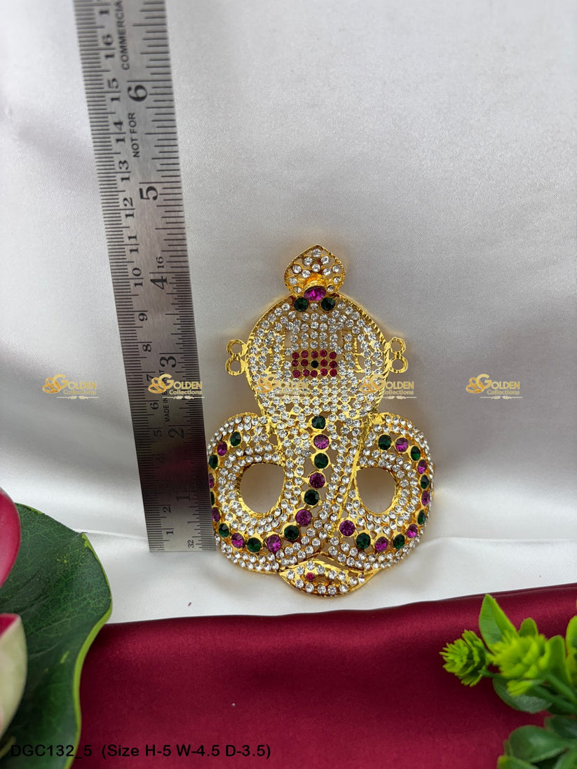 Sacred Jewellery Crown for Goddess Idol - GoldenCollections DGC-132 ...
