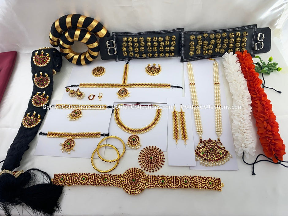 Buy Bharatanatyam Jewellery Set | Goldencollections – Golden Collections