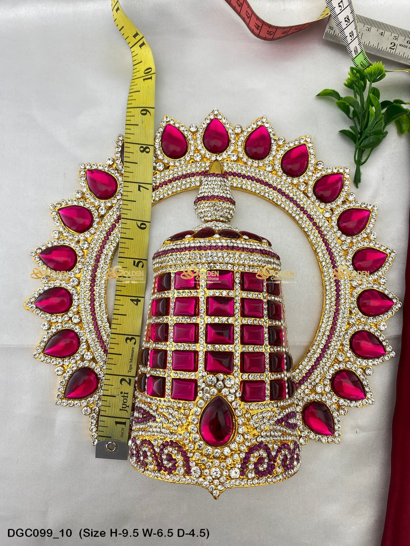 Traditional Crown for Goddess - GoldenCollections DGC-099 – Golden ...