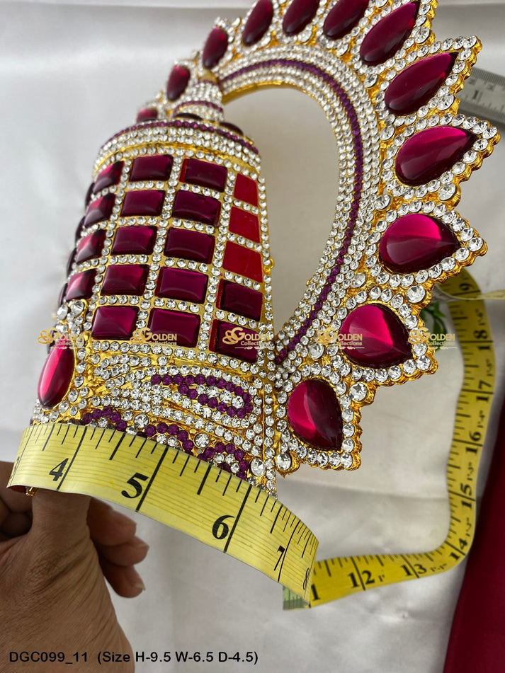 Traditional Crown for Goddess - GoldenCollections DGC-099 – Golden ...