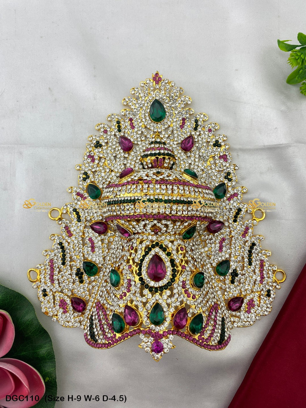 Deity Stone Crowns | Mukut Kireedam by GoldenCollections – Golden ...