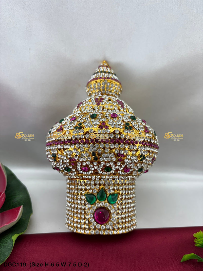 Traditional Mukut for Deity - GoldenCollections DGC-119 – Golden ...