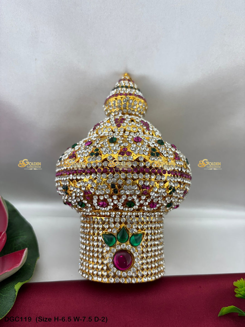 Traditional Mukut for Deity - GoldenCollections DGC-119 – Golden ...