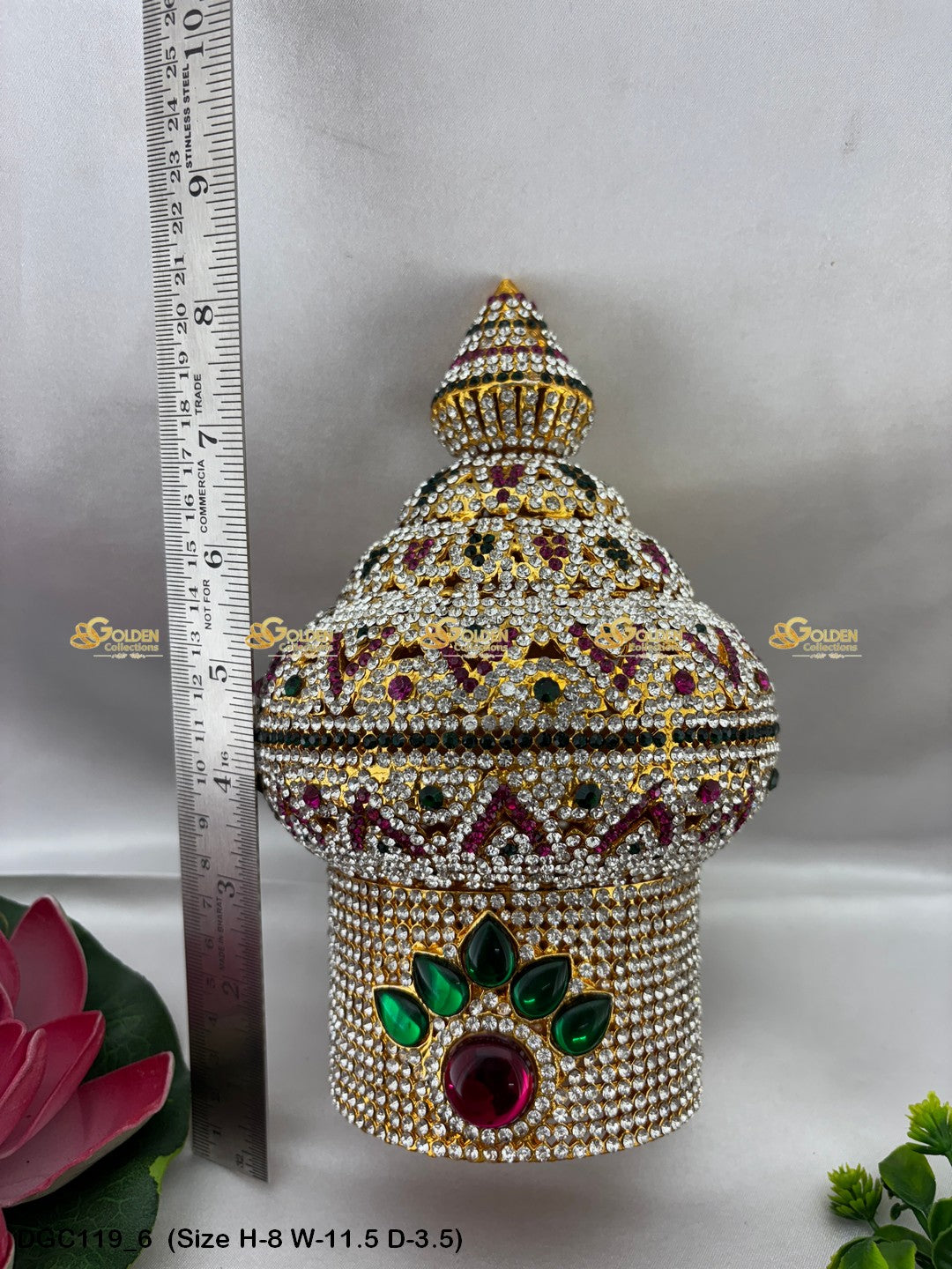 Traditional Mukut for Deity - GoldenCollections DGC-119 – Golden ...