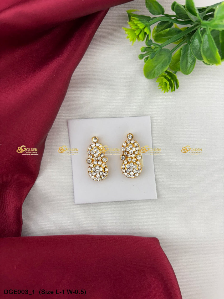 Deity Earrings | Earrings for God Idols - Golden Collections