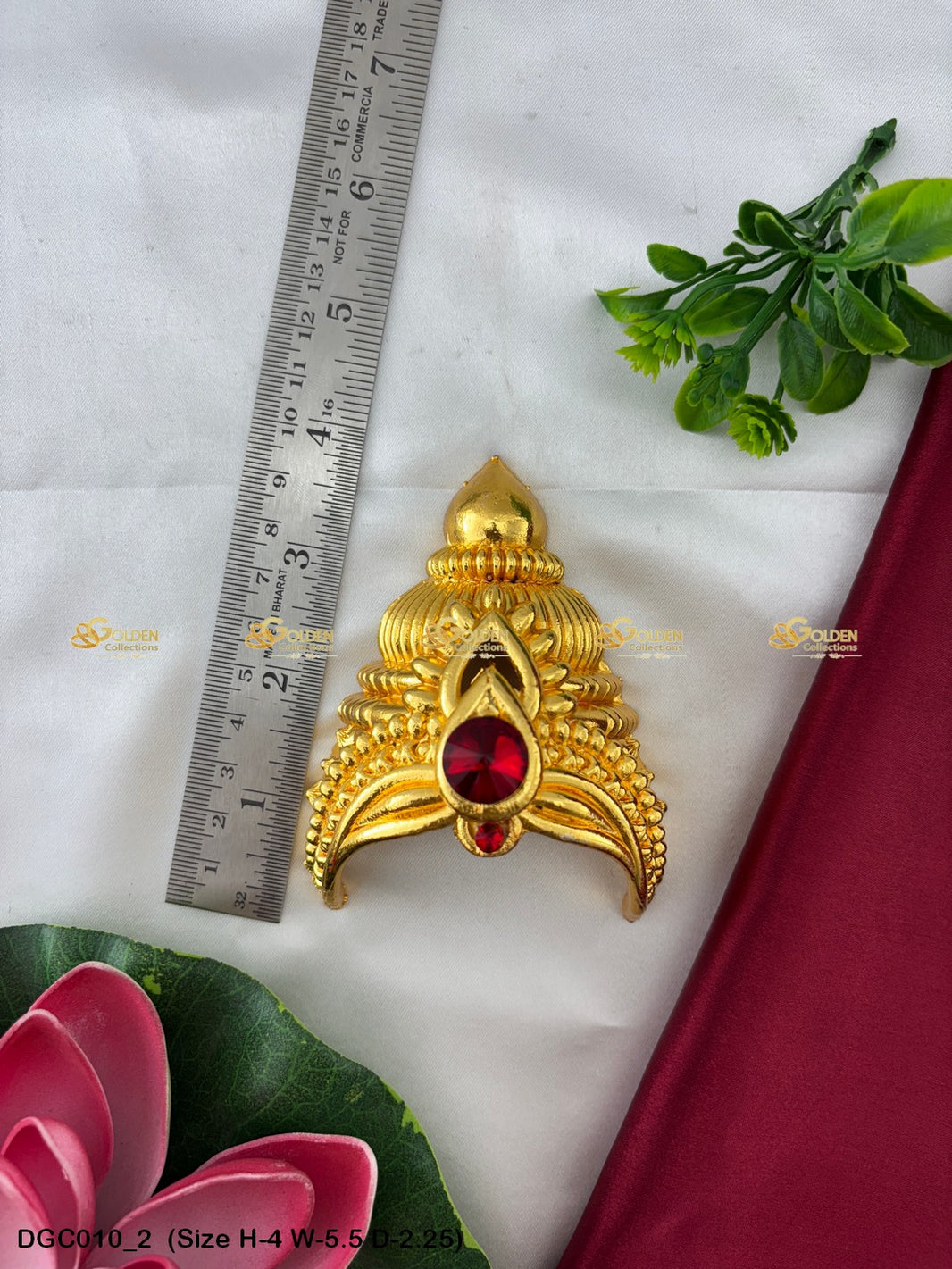 Buy Deity Crowns Kireedam | God and Goddess Mukut - Golden Collections