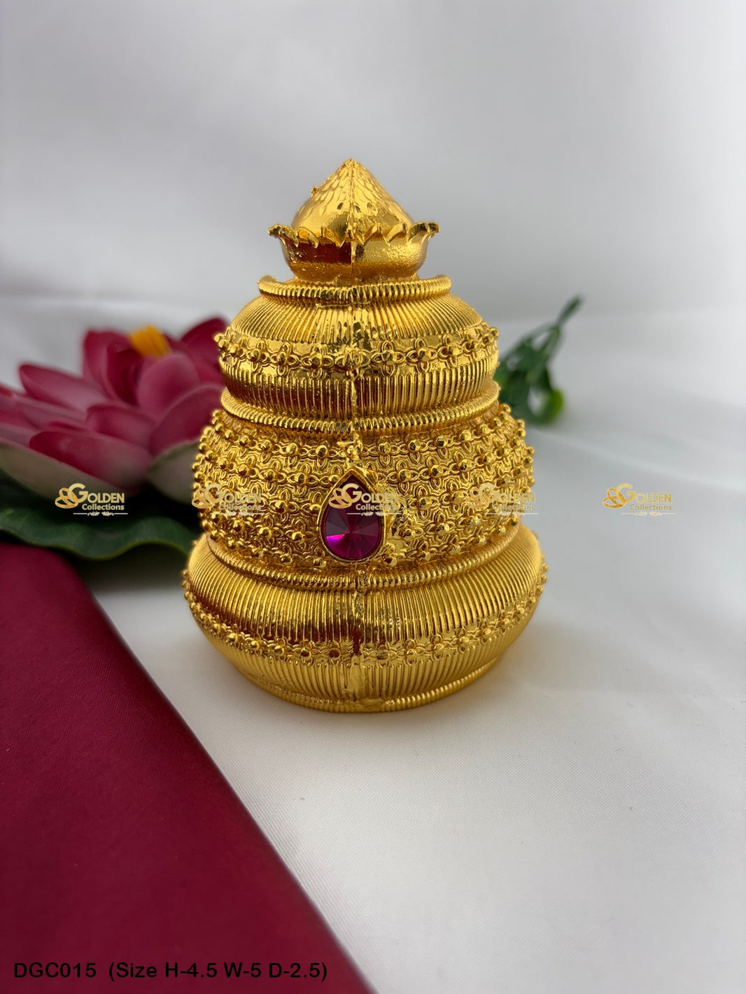 Buy Deity Crowns Kireedam | God and Goddess Mukut - Golden Collections