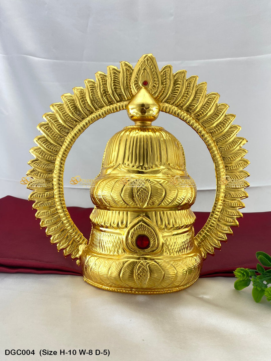 Buy Deity Crowns Kireedam | God and Goddess Mukut - Golden Collections