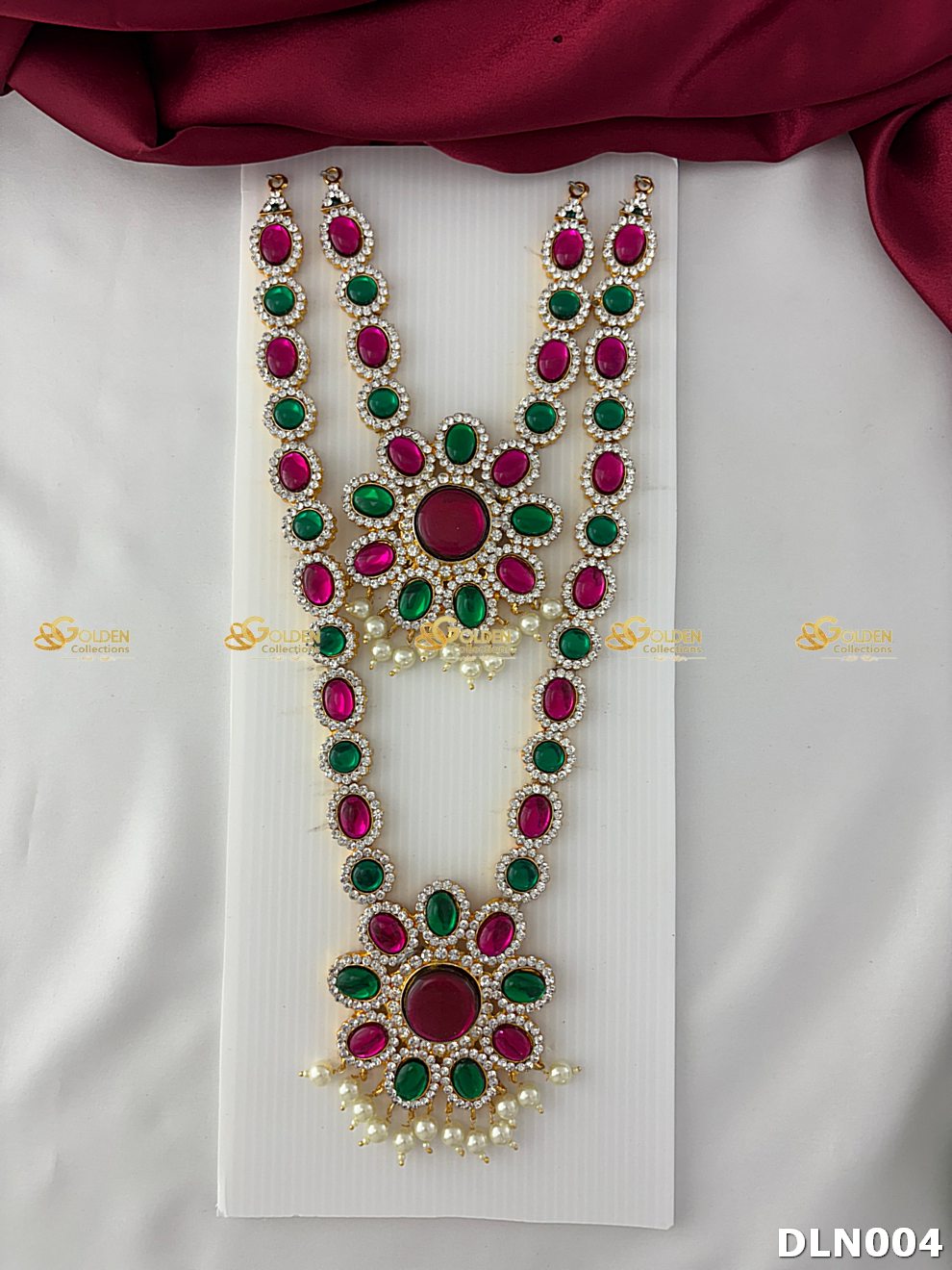 Lakshmi / Amman 2 Step Long Haram DLN004 – Golden Collections