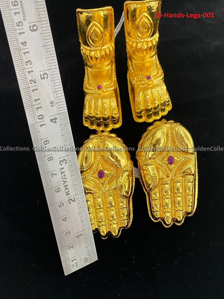 Buy Handcrafted Hastham & Padam for Varalakshmi Idol – GoldenCollections