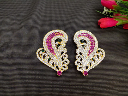 Deity Earrings | Earrings for God Idols - Golden Collections