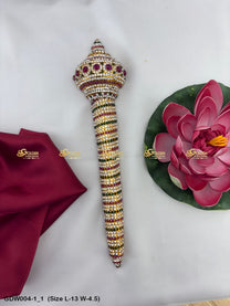 Hindu God Lord Hanuman Gada Mace Weapon Jewellery GDW-004 – Golden ...