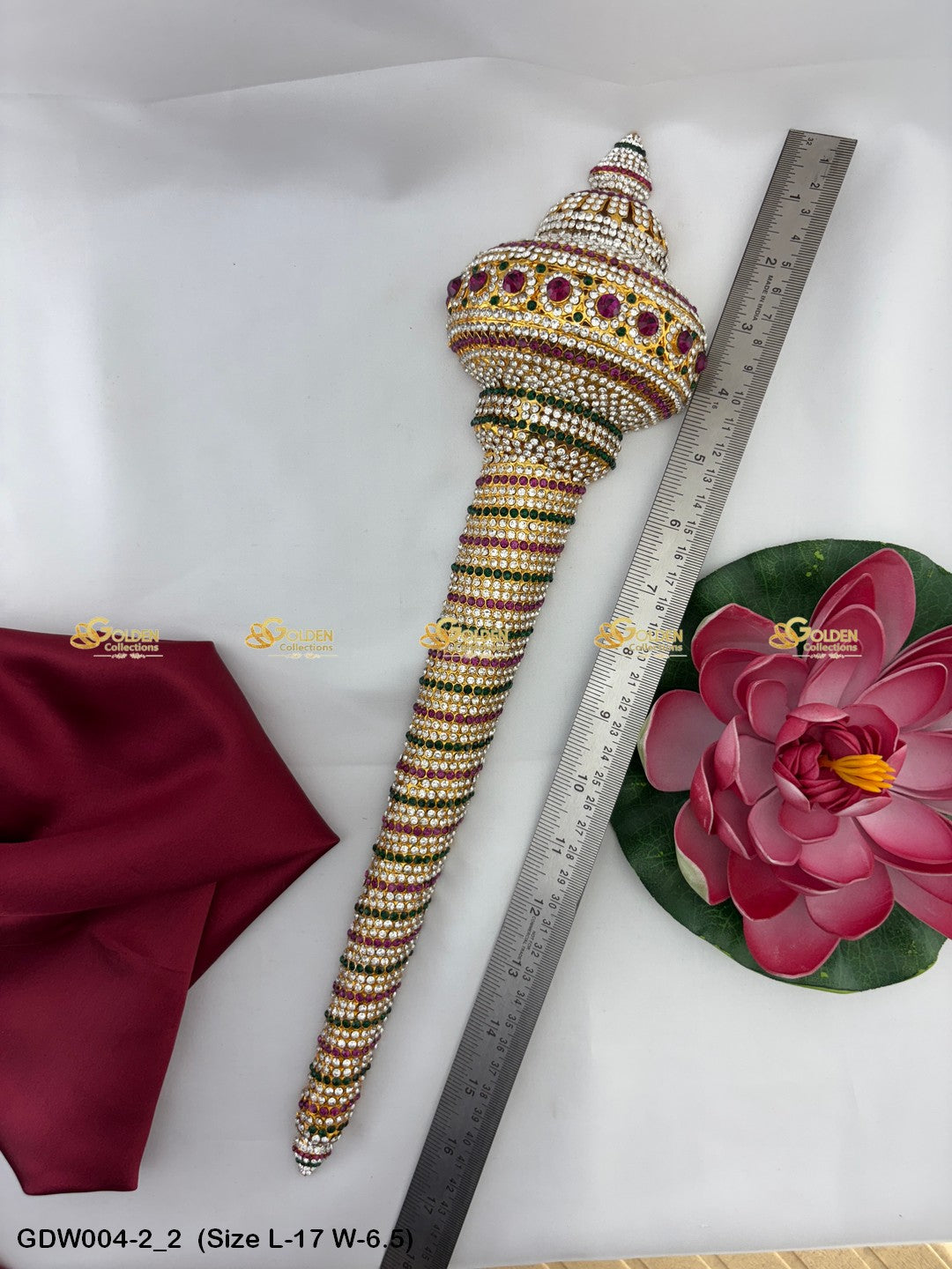 Hindu God Lord Hanuman Gada Mace Weapon Jewellery GDW-004 – Golden ...