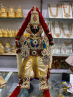 Lord Venkateshwara swamy : Balaji Idol with decoration for pooja ...
