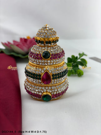 Regal Crown for Hindu God Idol - GoldenCollections DGC-144 – Golden ...