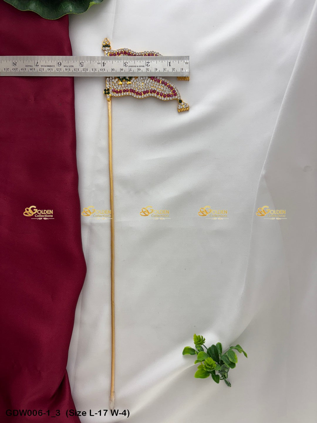 Seval Kodi Flag Lord Murugan Subrahmanya Symbol Jewelry GDW-006 – Golden Collections