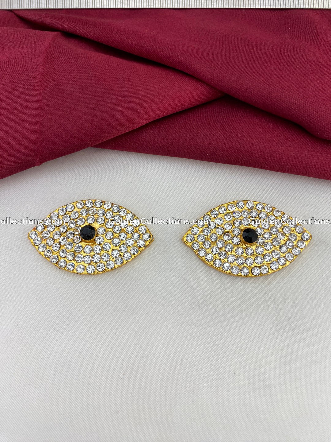 Deity Eyes | Netra/Chakshu for God Idols - Golden Collections