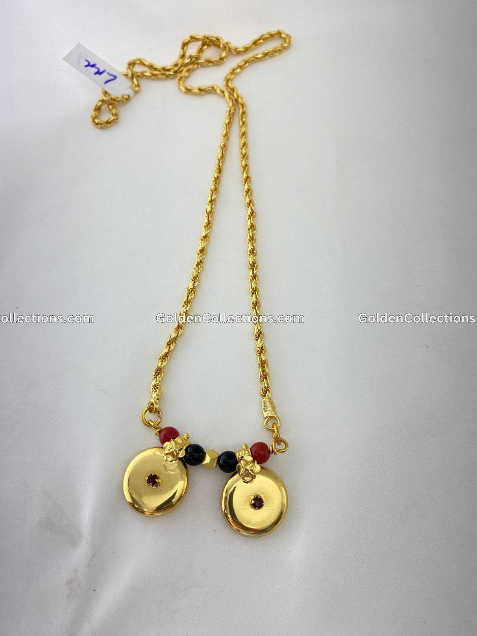 Deity God Pustal Tadu Thali Kasulaperu by Golden Collections