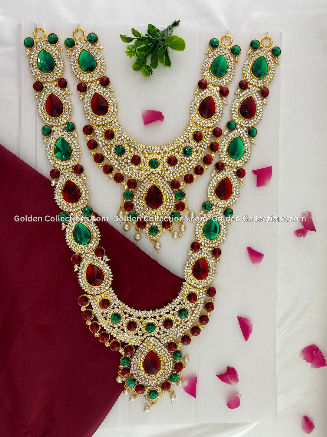 Deity Hindu Jewellery for Goddess Devotion-GoldenCollections – Golden ...