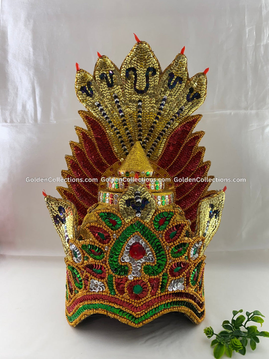 Deity Stone Crowns | Mukut Kireedam by GoldenCollections – Golden ...